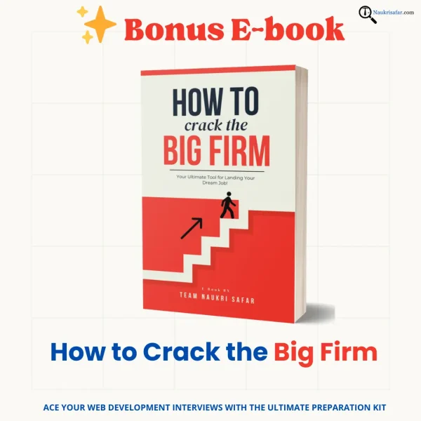 Full-Stack Web Development Interview Prep Kit - Shop - Naukri Safar